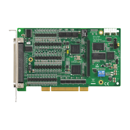 PCI-1245 - 4 轴 通用PCI DSP架构 脉冲型 步进/伺服电机运动控制卡 - 研华